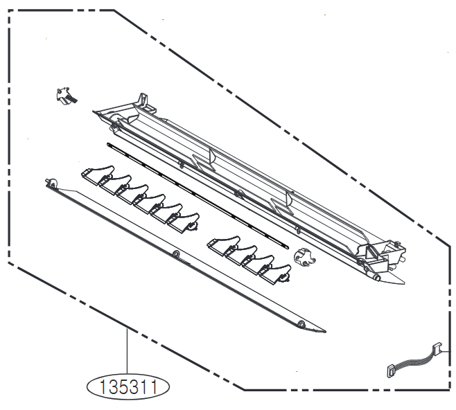 AEB73584701 Grille Assembly,Discharge(Indoor)